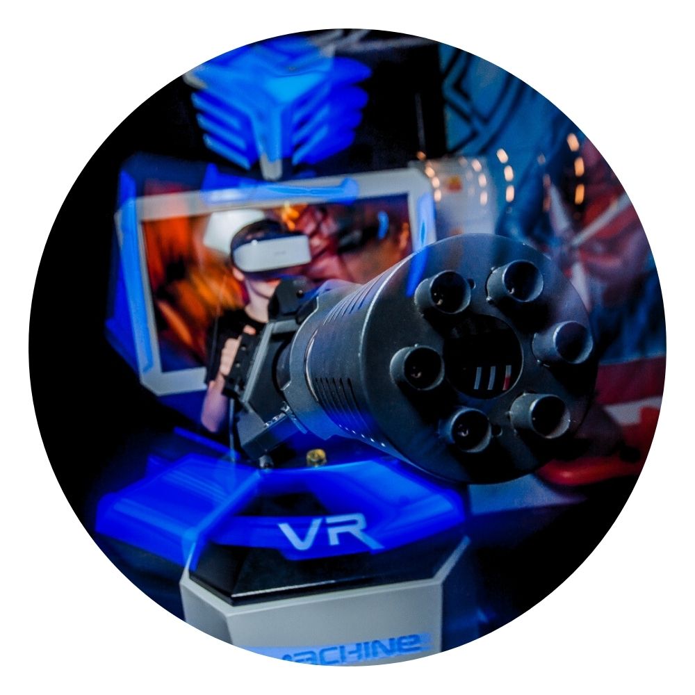 VR Machine Gun - Game Center Brno - Shop